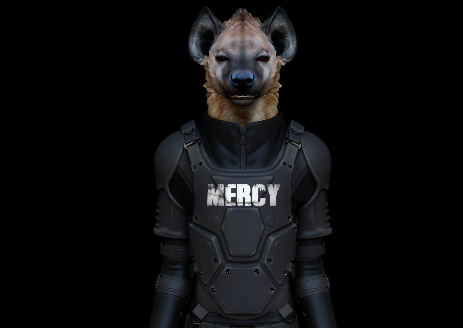 ArtStation - Spotted hyena warrior