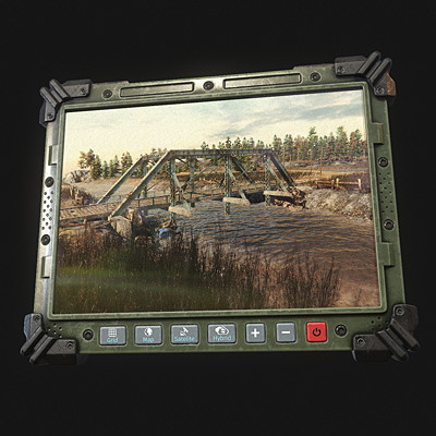 ArtStation - Military Tablet