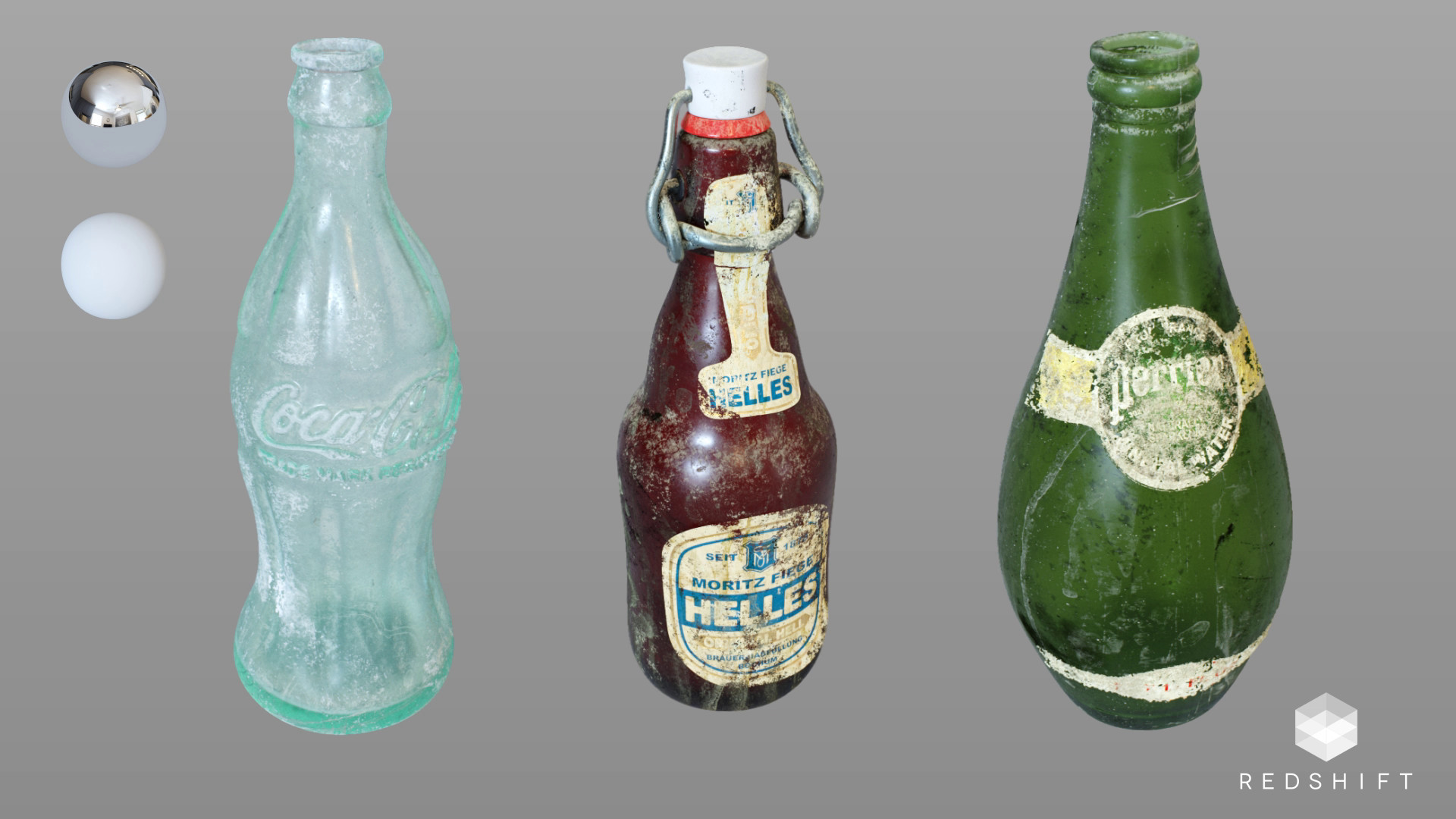 ArtStation - Props - Bottles
