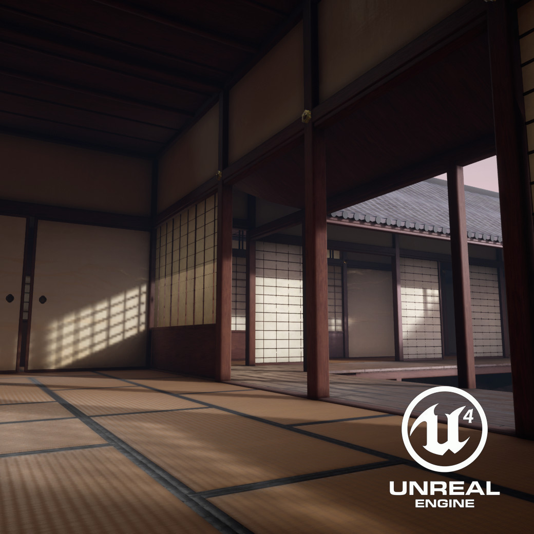 ArtStation - Traditional Japanese Modular Environment