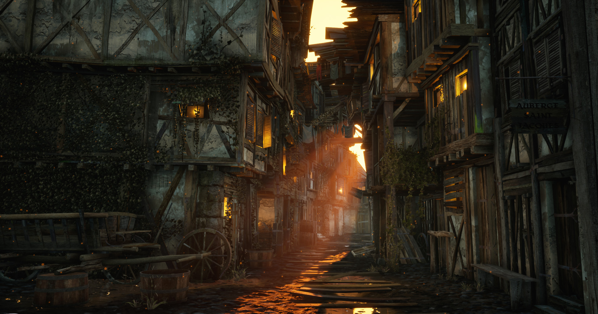 ArtStation - 'La Cour Des Miracles' XVIth Century Paris' Slumbs