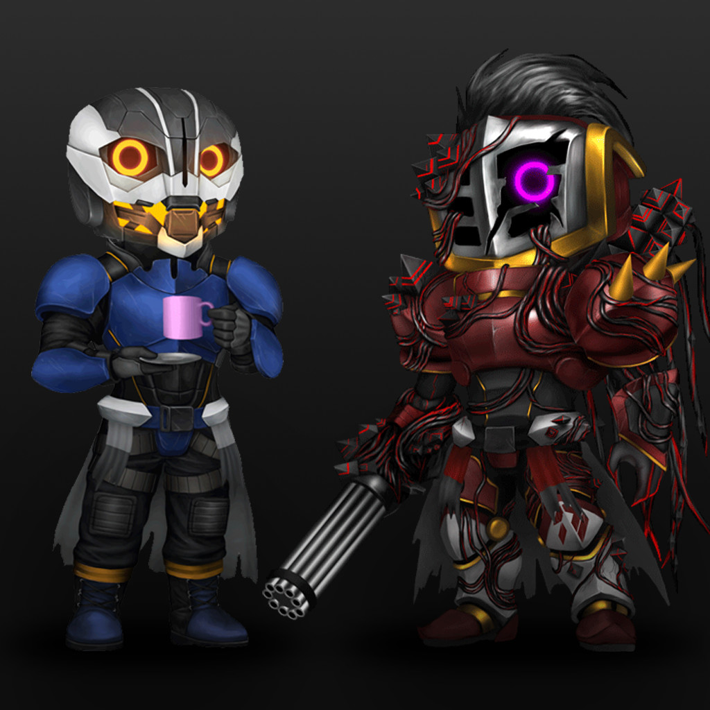 ArtStation - Animated Chibi Fan Art (Destiny)