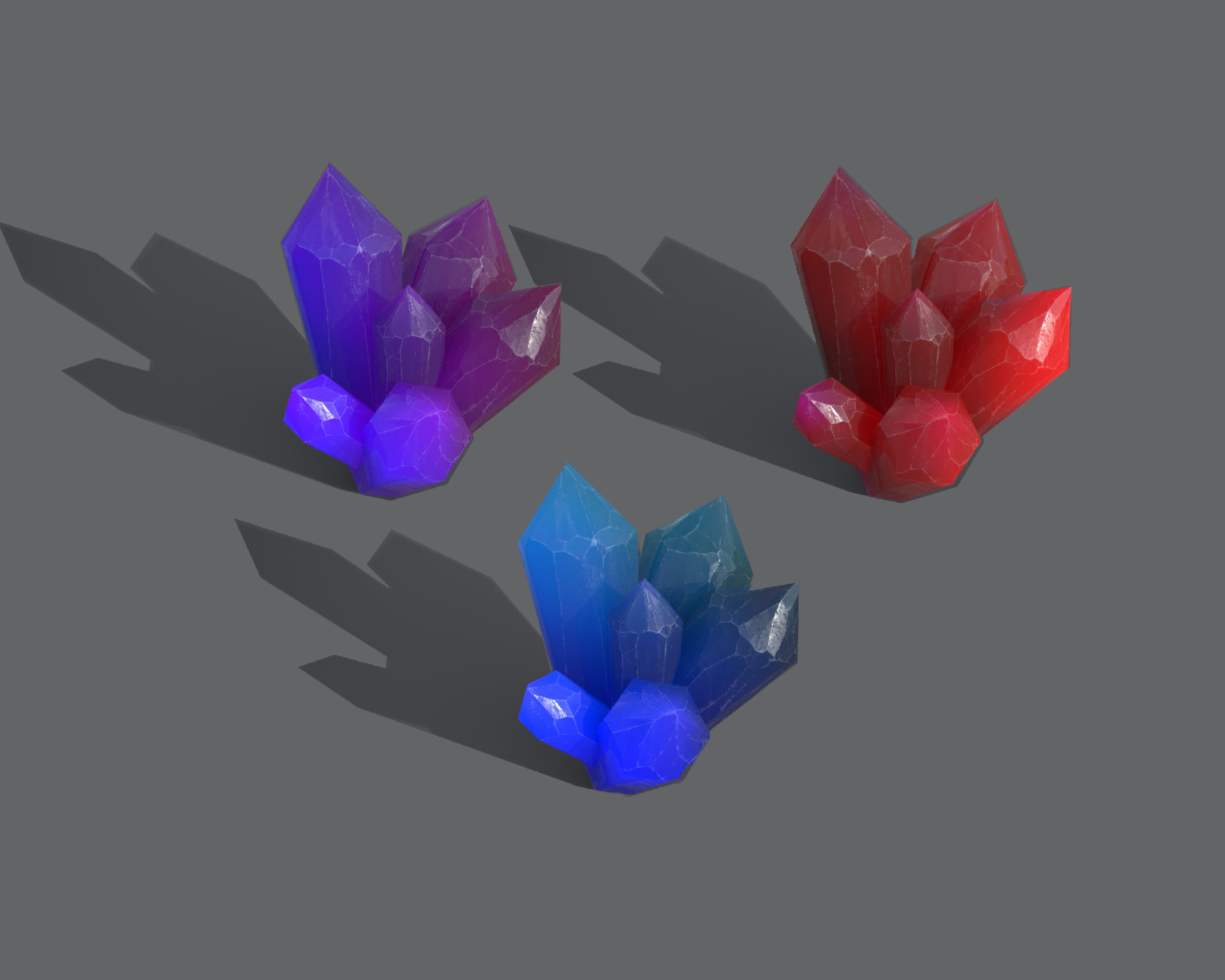 ArtStation - Stylized Crystals