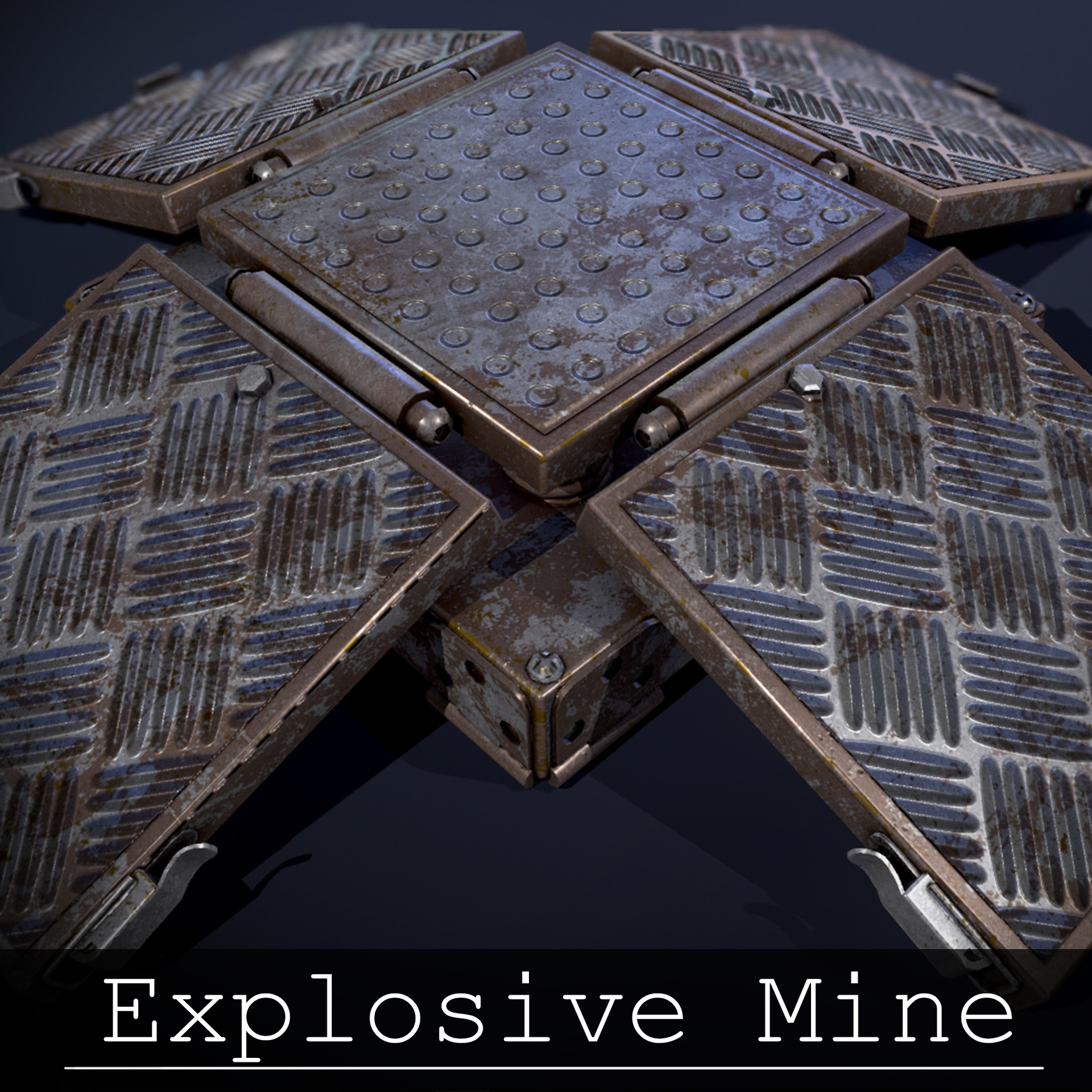ArtStation - Explosive_Pressure_Mine