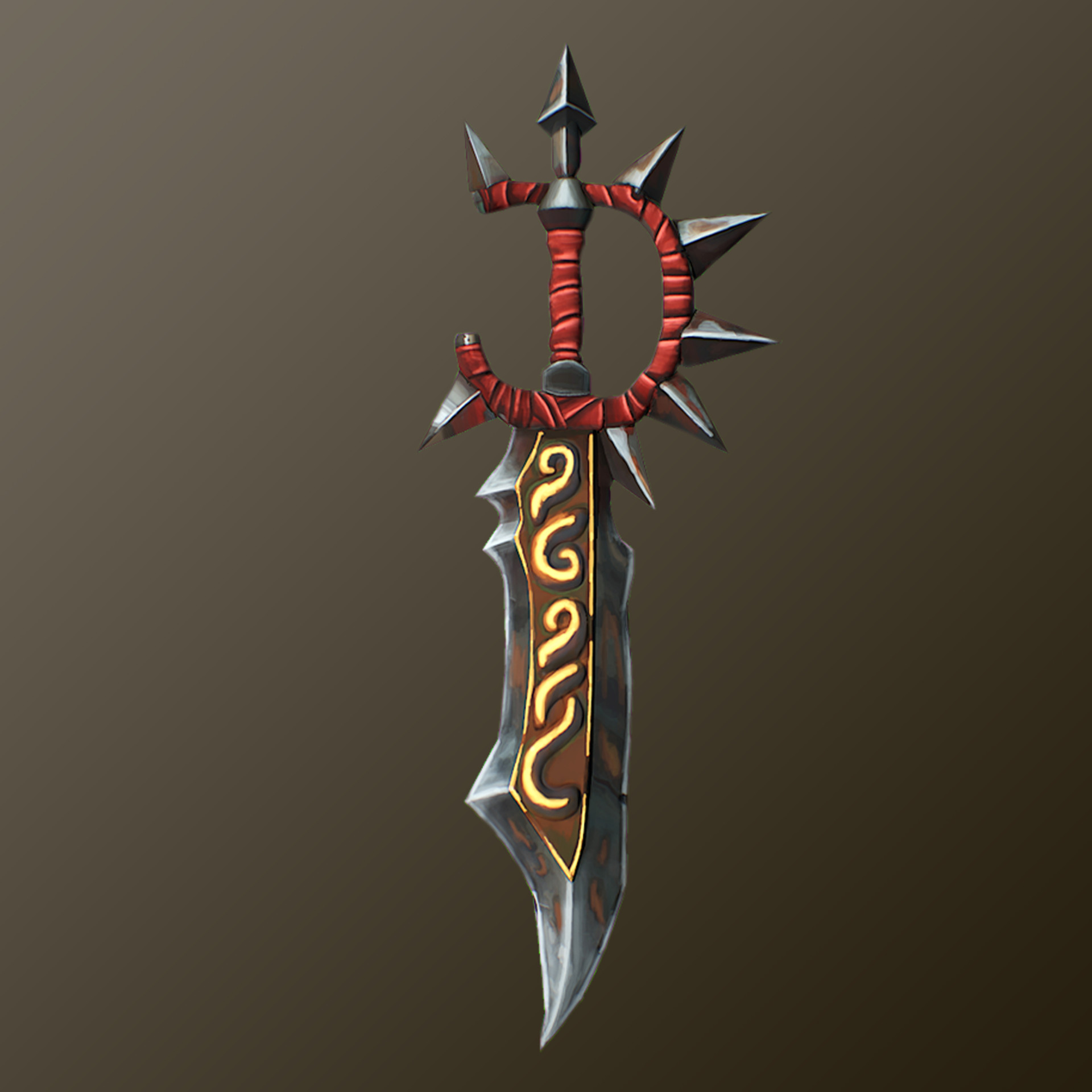 ArtStation - Stylized Dagger