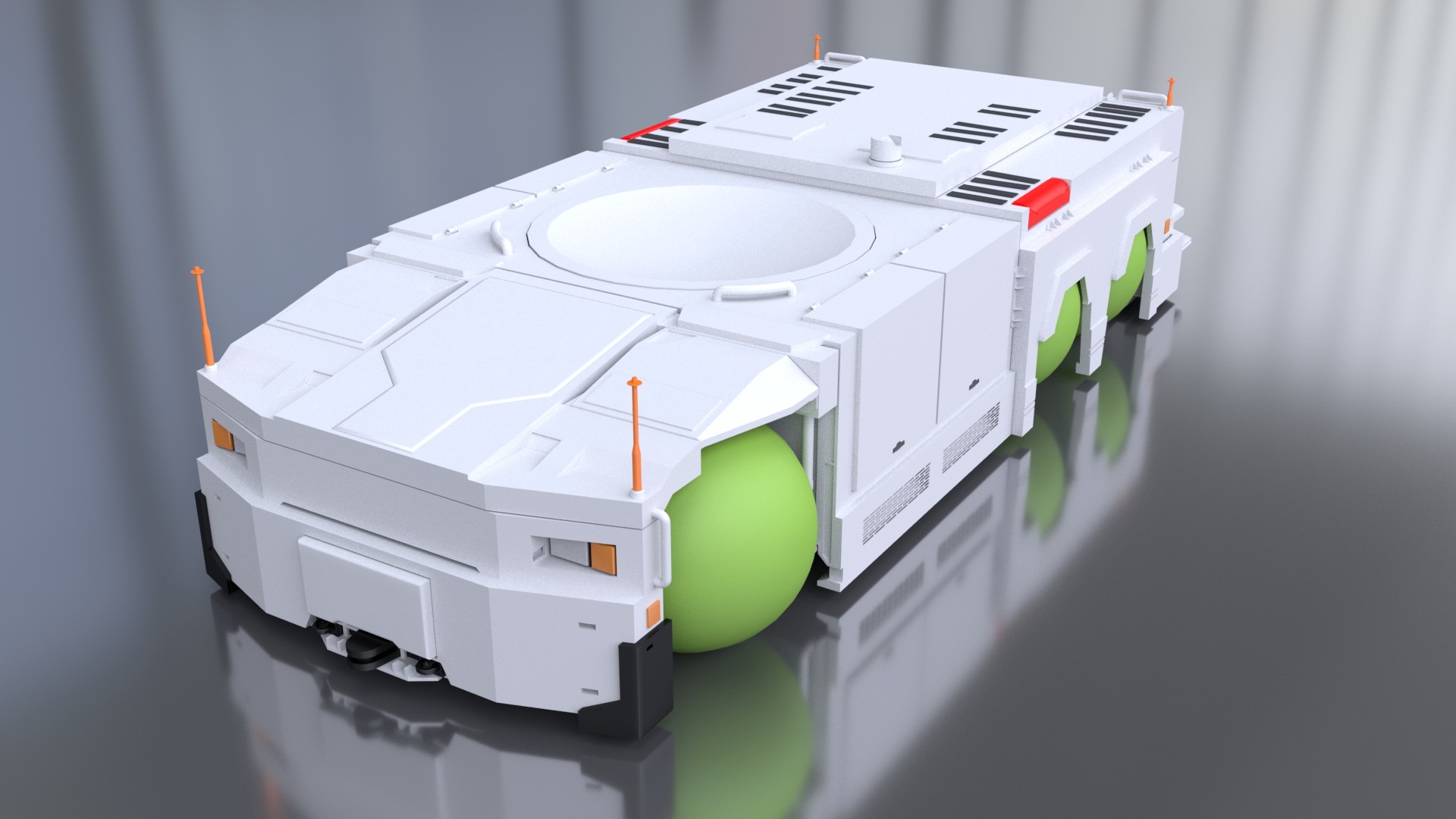 ArtStation - pushback truck