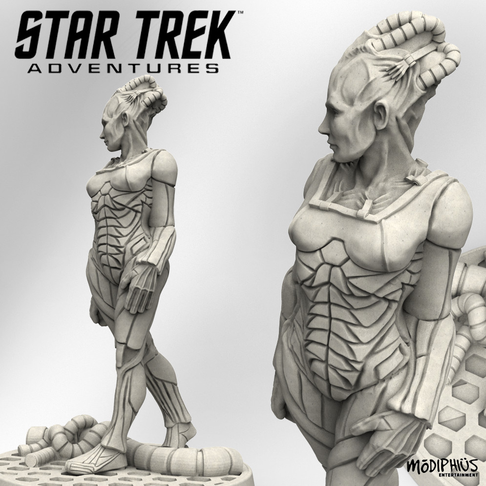 ArtStation - Borg Queen - Star Trek Adventures