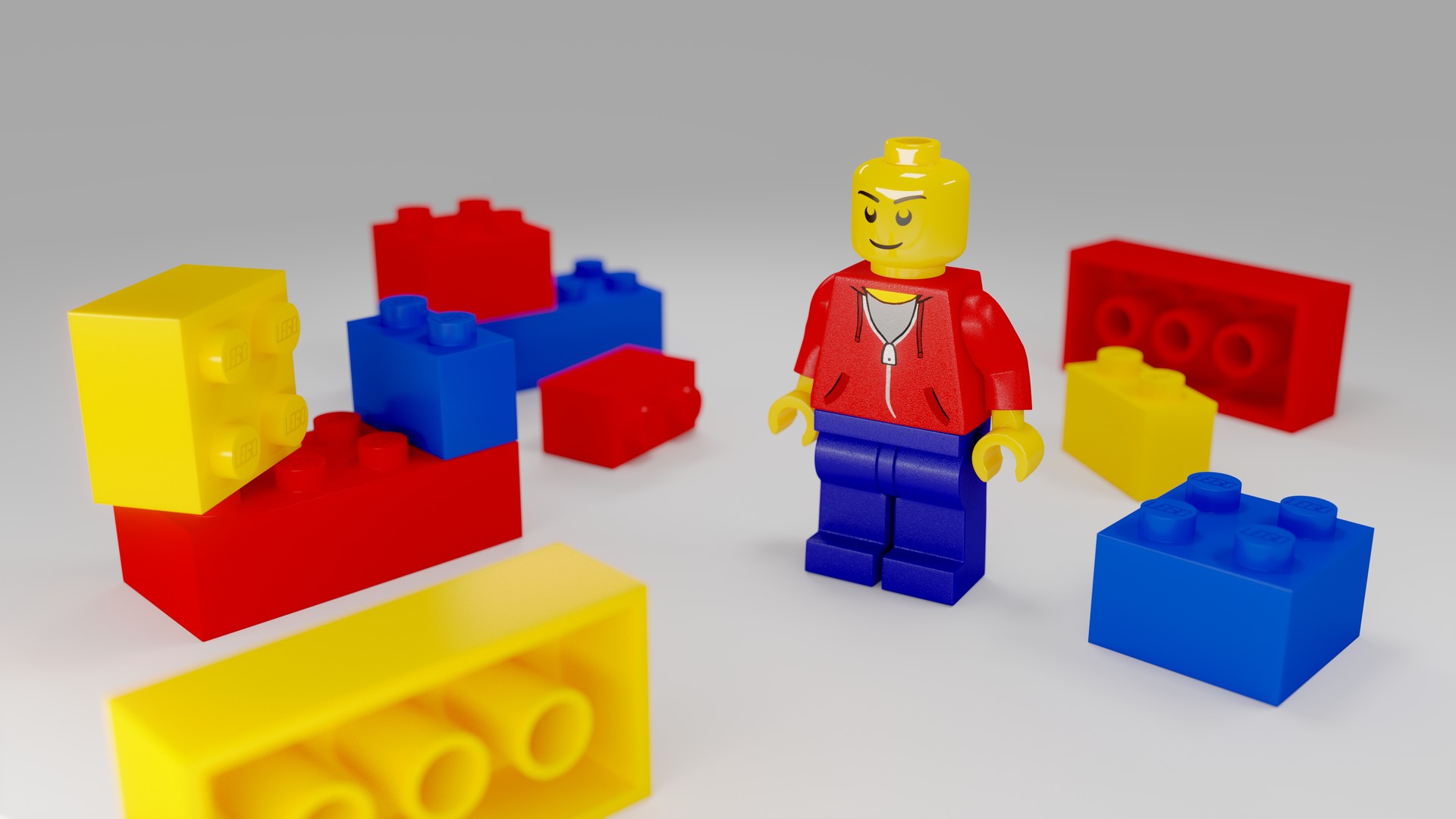 ArtStation - LEGO Minifigure