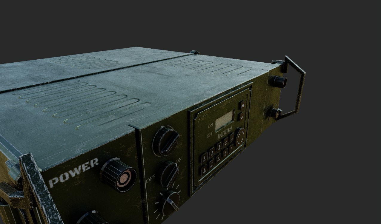 ArtStation - Military Radio