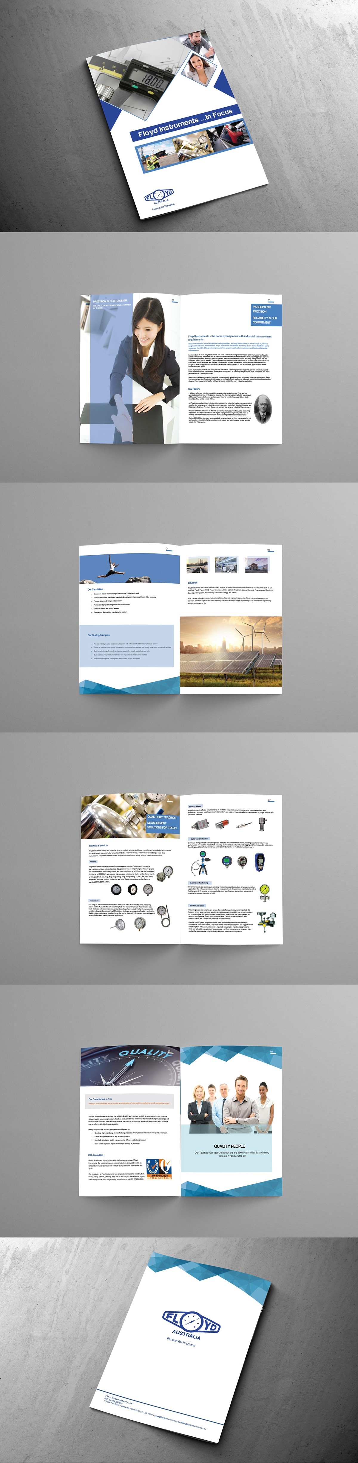 ArtStation - Flyod Brochure Design 3