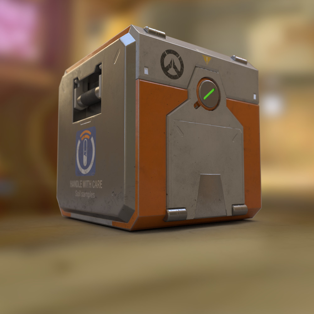 ArtStation - Overwatch soil samples crate