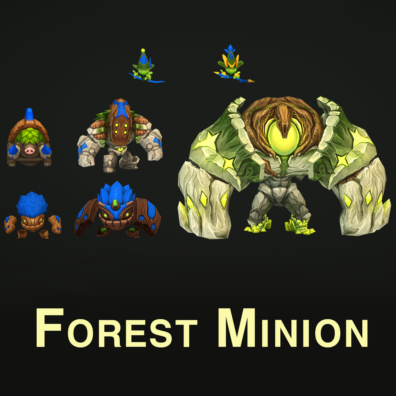 ArtStation - Forest Minion - Saige