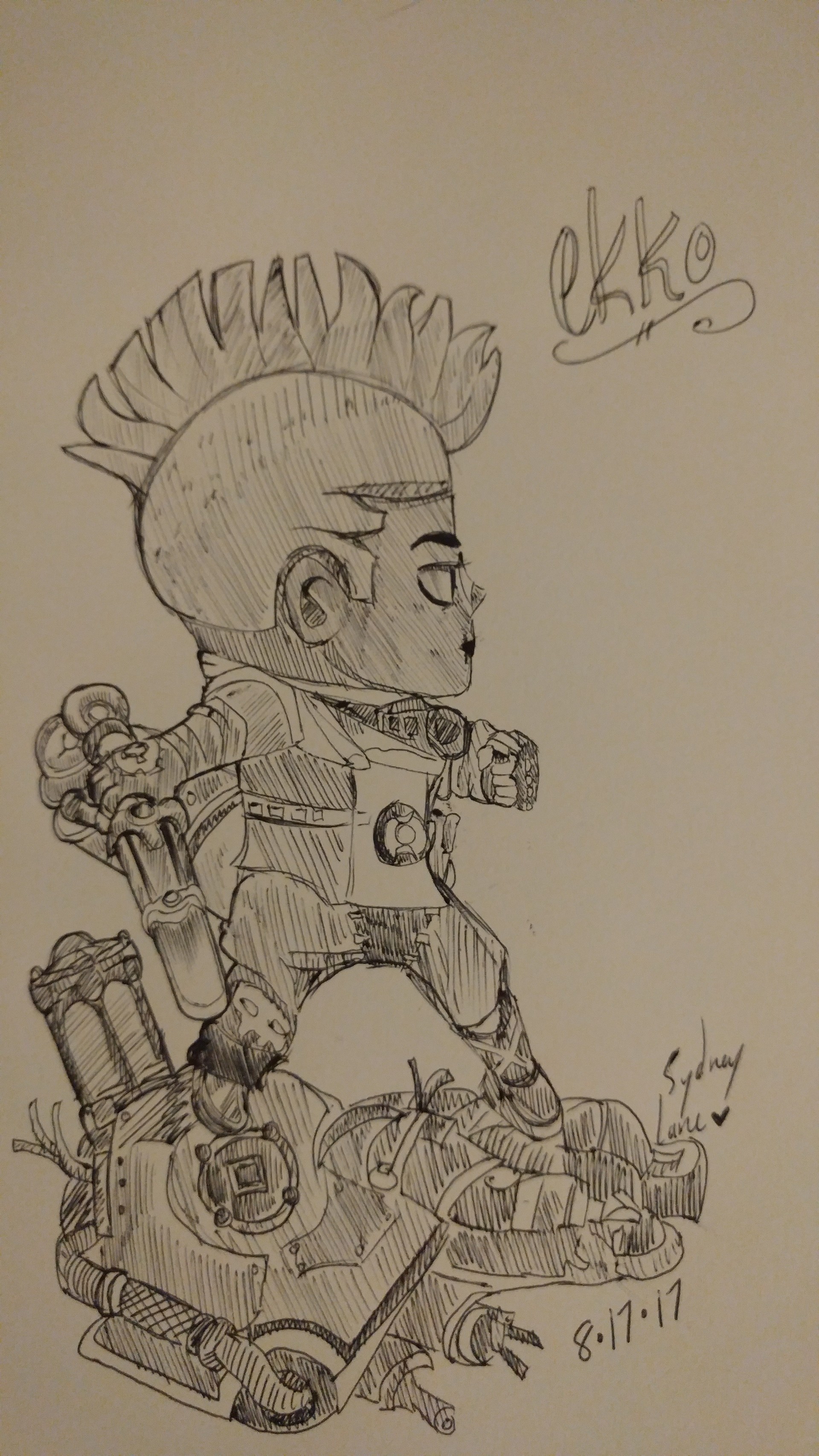 ArtStation - Ekko from LOL