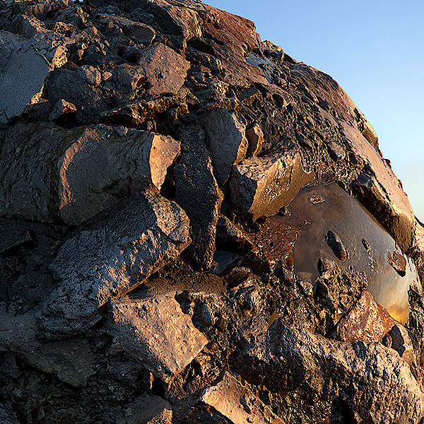 ArtStation - Material - Old chimney rubble