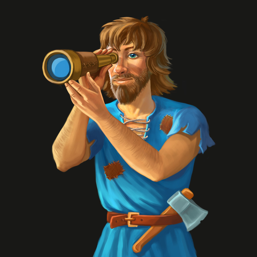 ArtStation - Robinson Island Slot Theme