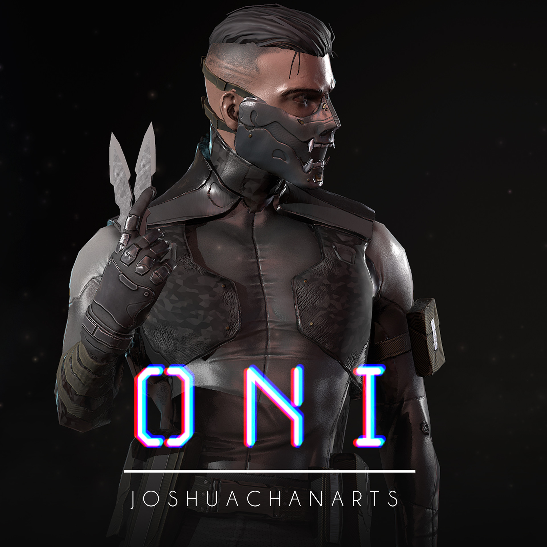 ArtStation - Project: ONI - Stealth Unit by Joshua Chan