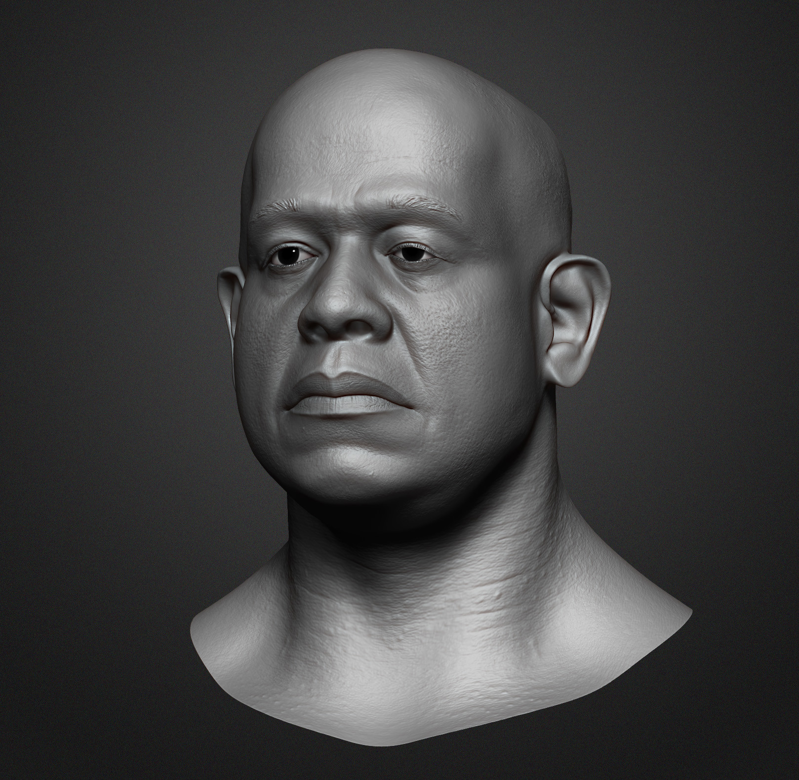ArtStation - Forest Whitaker portrait