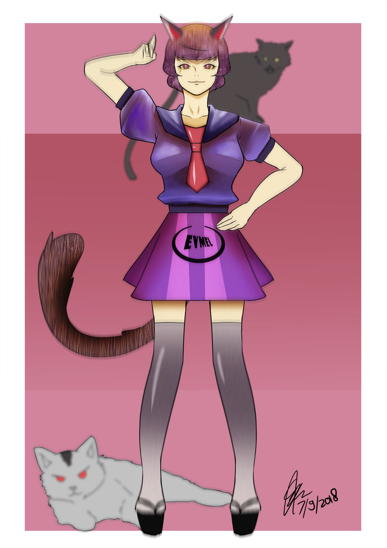 ArtStation - catty lady :3