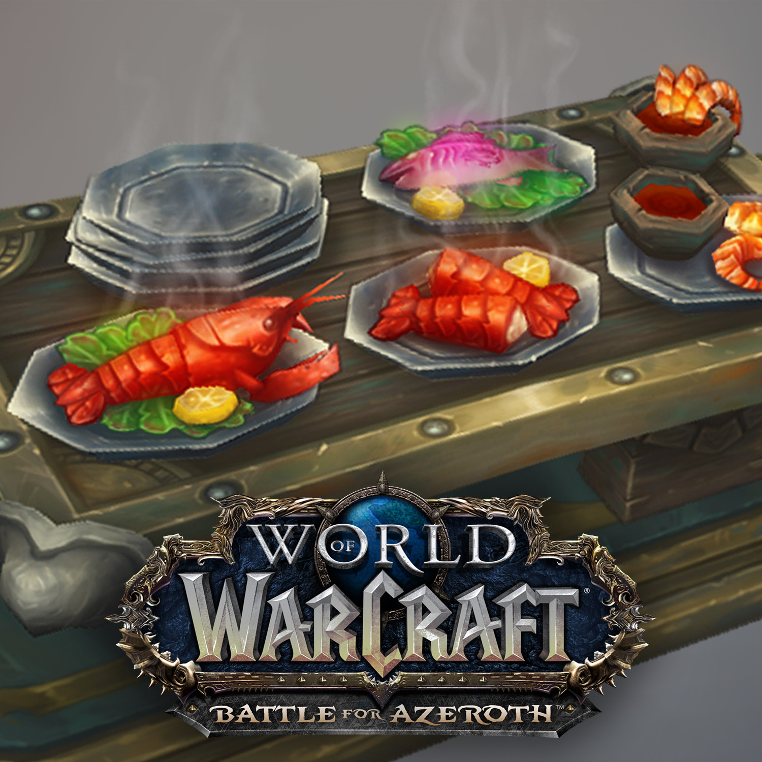 ArtStation - Battle for Azeroth: Kul'Tiras Food Props