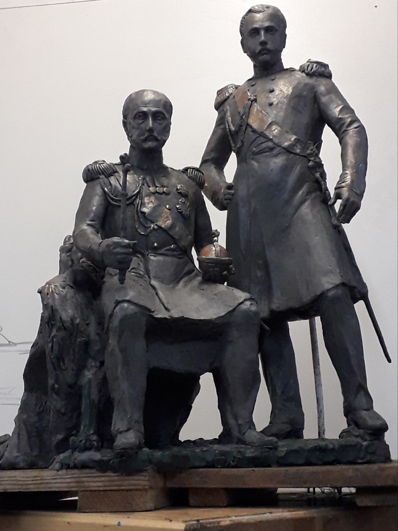 ArtStation - Emperor Nicholas I and his son Alexander II