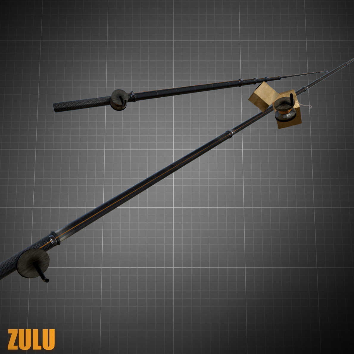 ArtStation - Fishing Rod