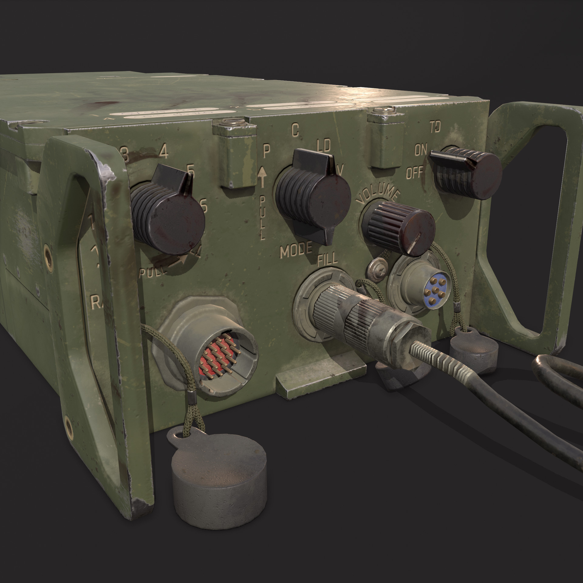 ArtStation - KY-57 Encryptor with Fill box