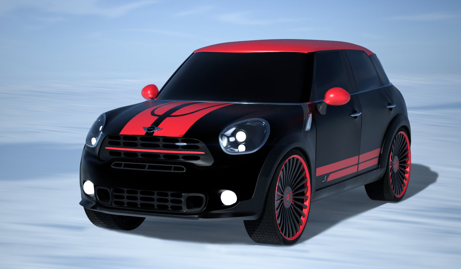 ArtStation - Mini Cooper Countryman John Cooper Works
