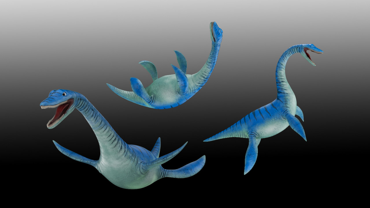 ArtStation - Plesiosaur