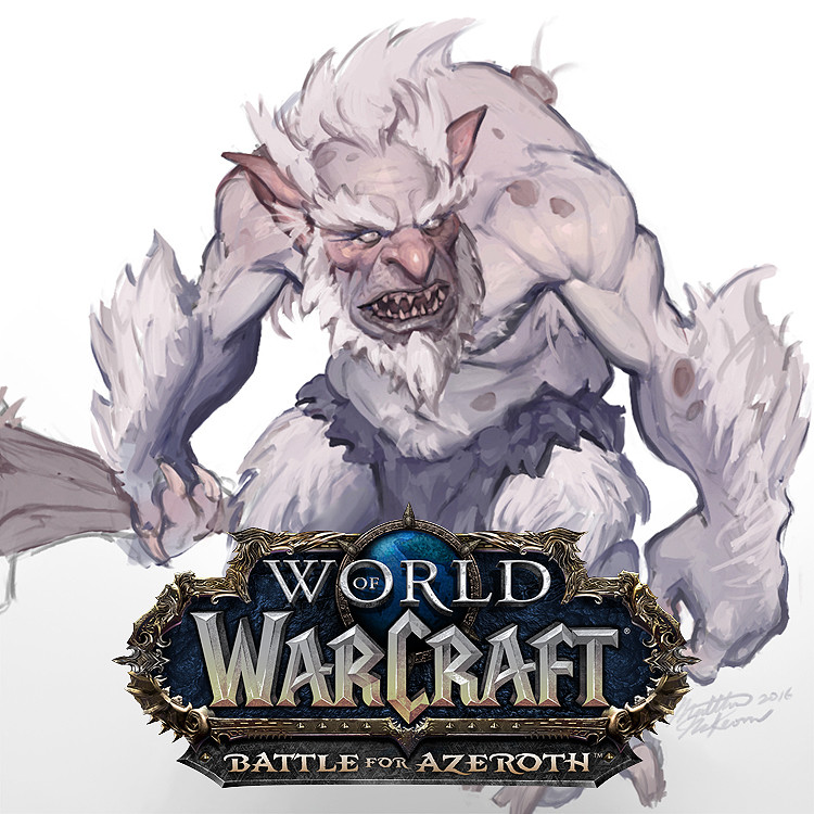 ArtStation - World of Warcraft - Trogg Concept