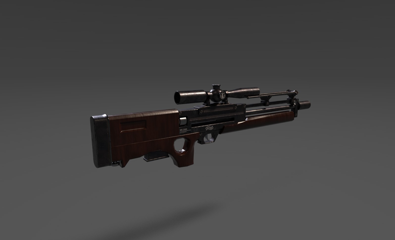 ArtStation - WA2000 Sniper Rifle