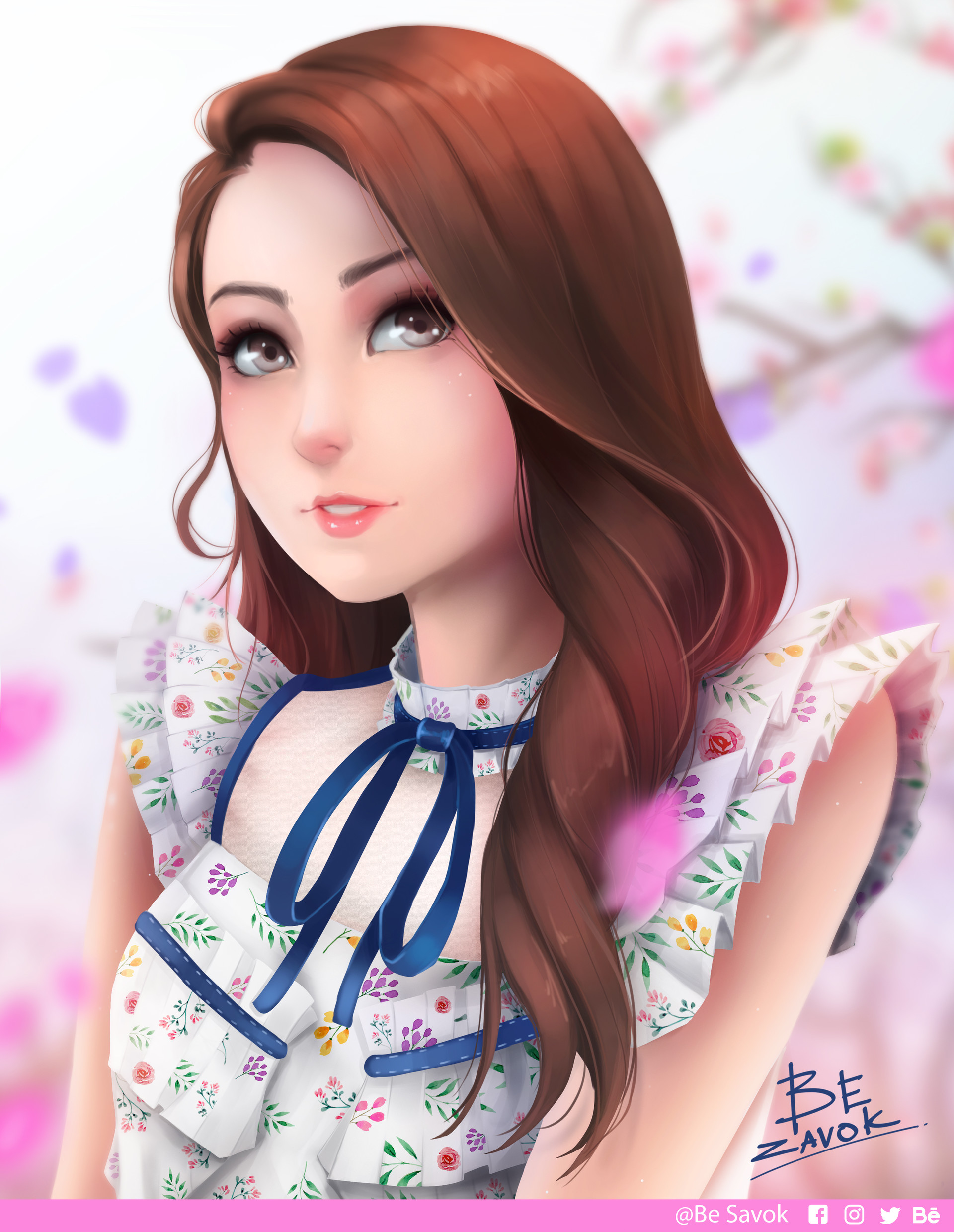 ArtStation - Fanart Kaew Bnk48