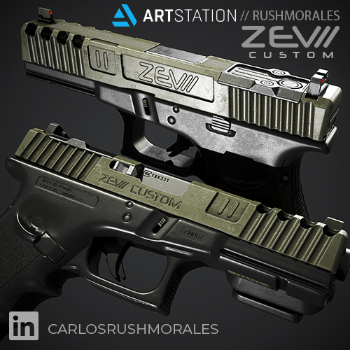 ArtStation - Glock 17 ZEV Custom