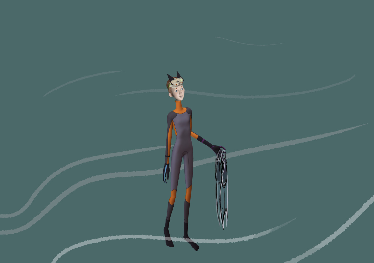 ArtStation - Mae 2D to 3D