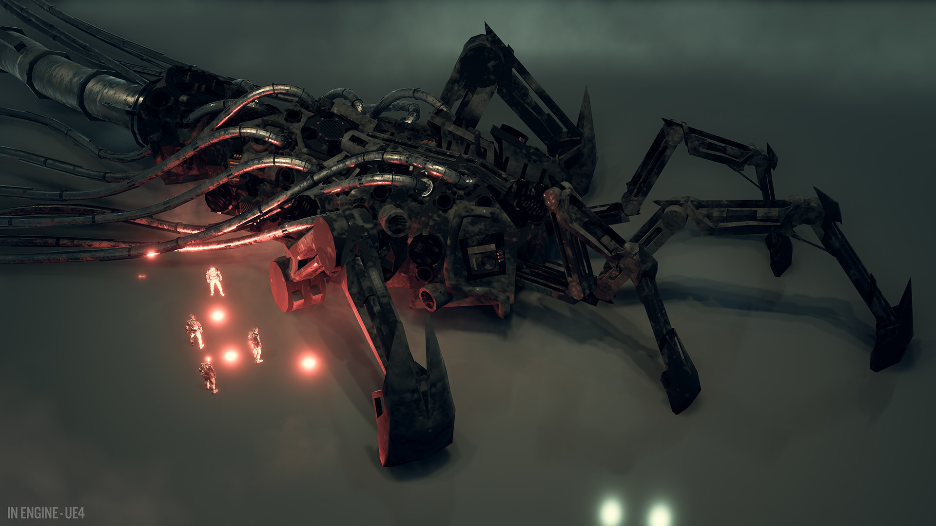 ArtStation - FallenSteel - Giant Alien Mecha