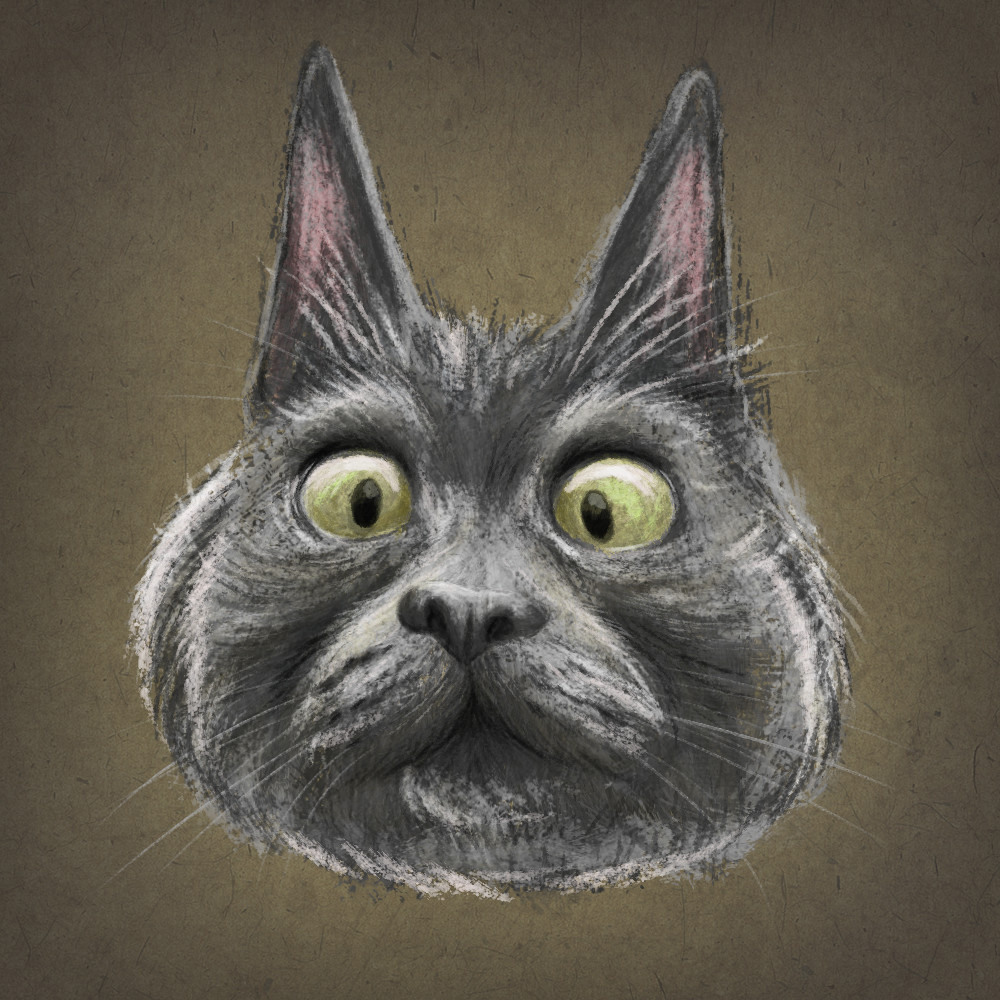 ArtStation - Kev the Cat. Personal Work.
