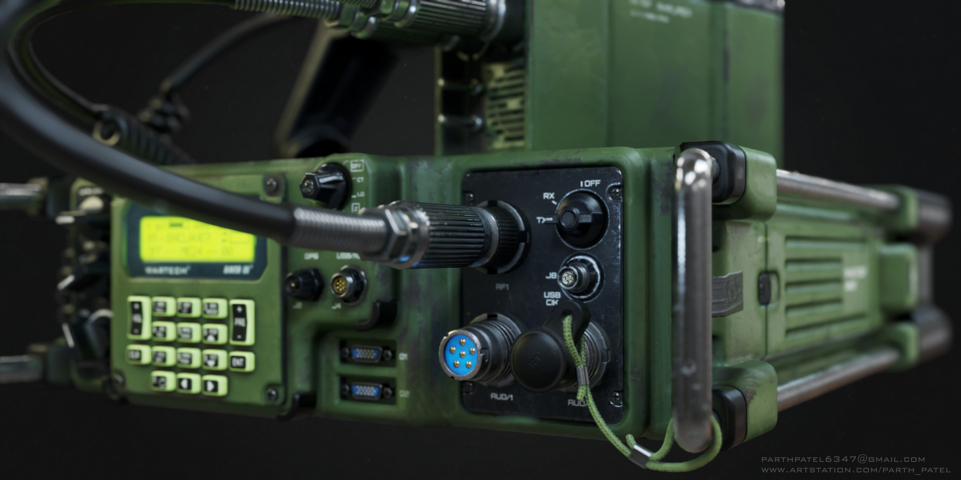 ArtStation - Military Radio Unit