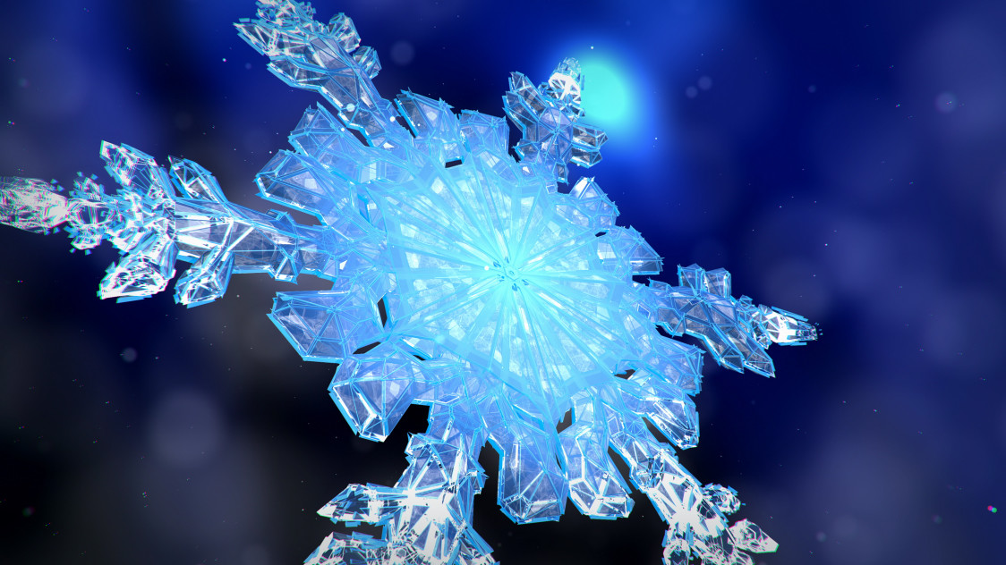ArtStation - Snowflake Growth Shot 03 preview