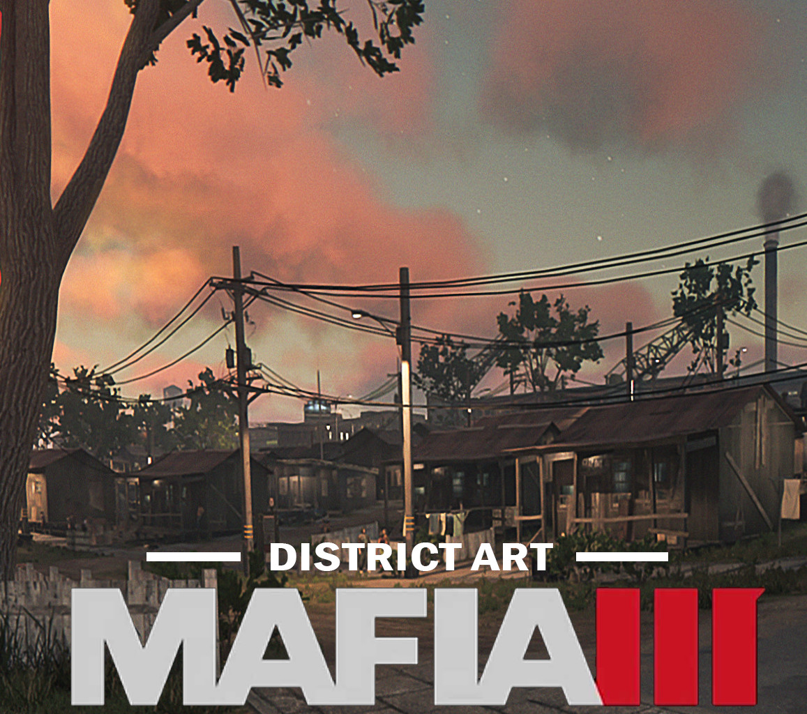 ArtStation - MAFIA III District Art Panos