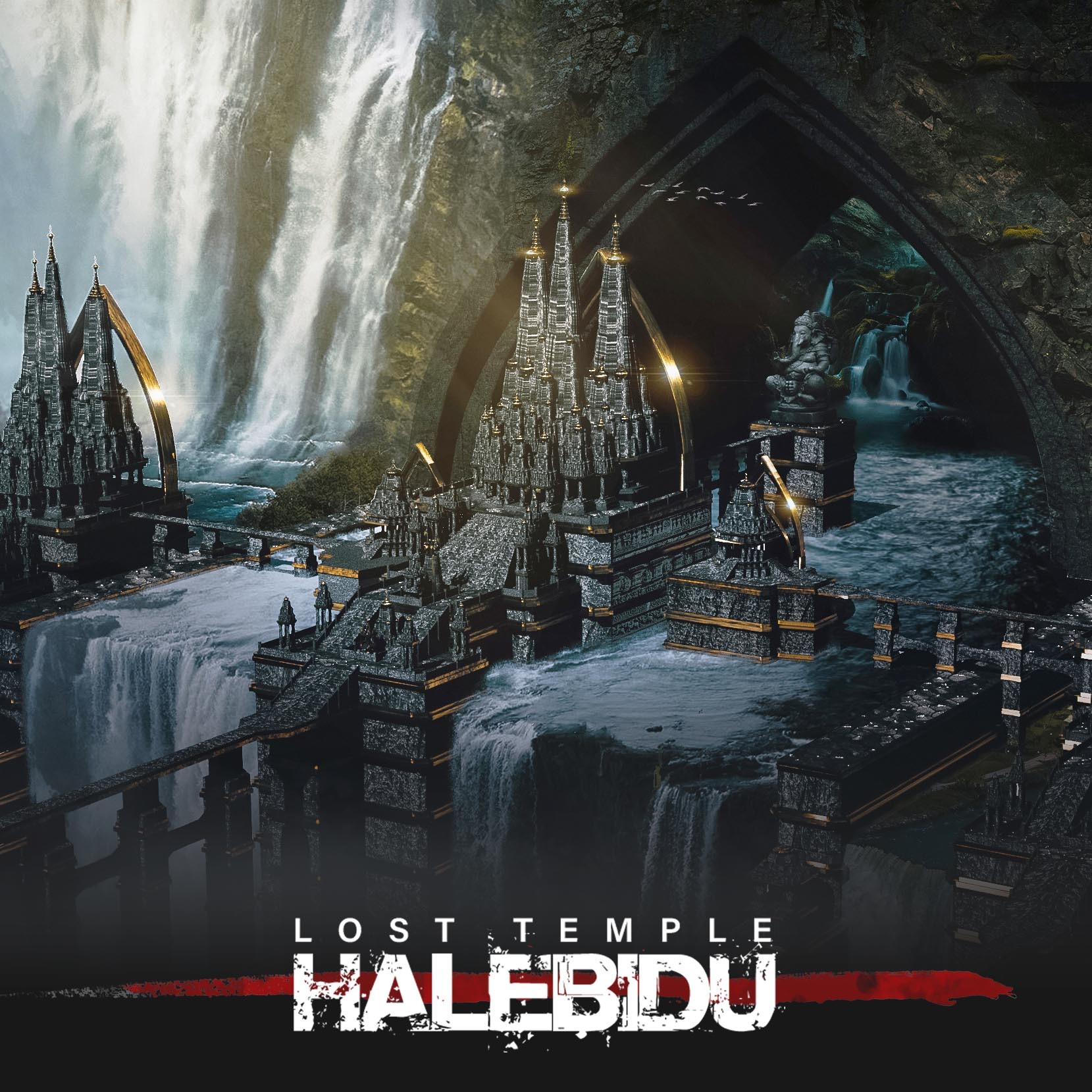 ArtStation - LOST TEMPLE HALEBIDU