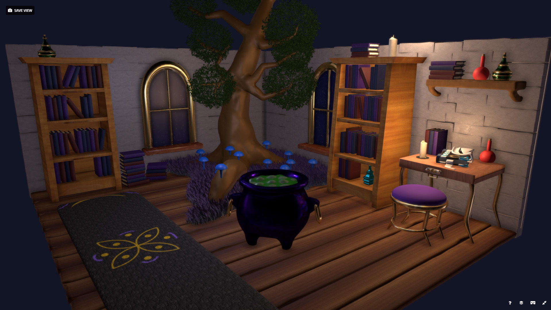 ArtStation - Alchemist's Room