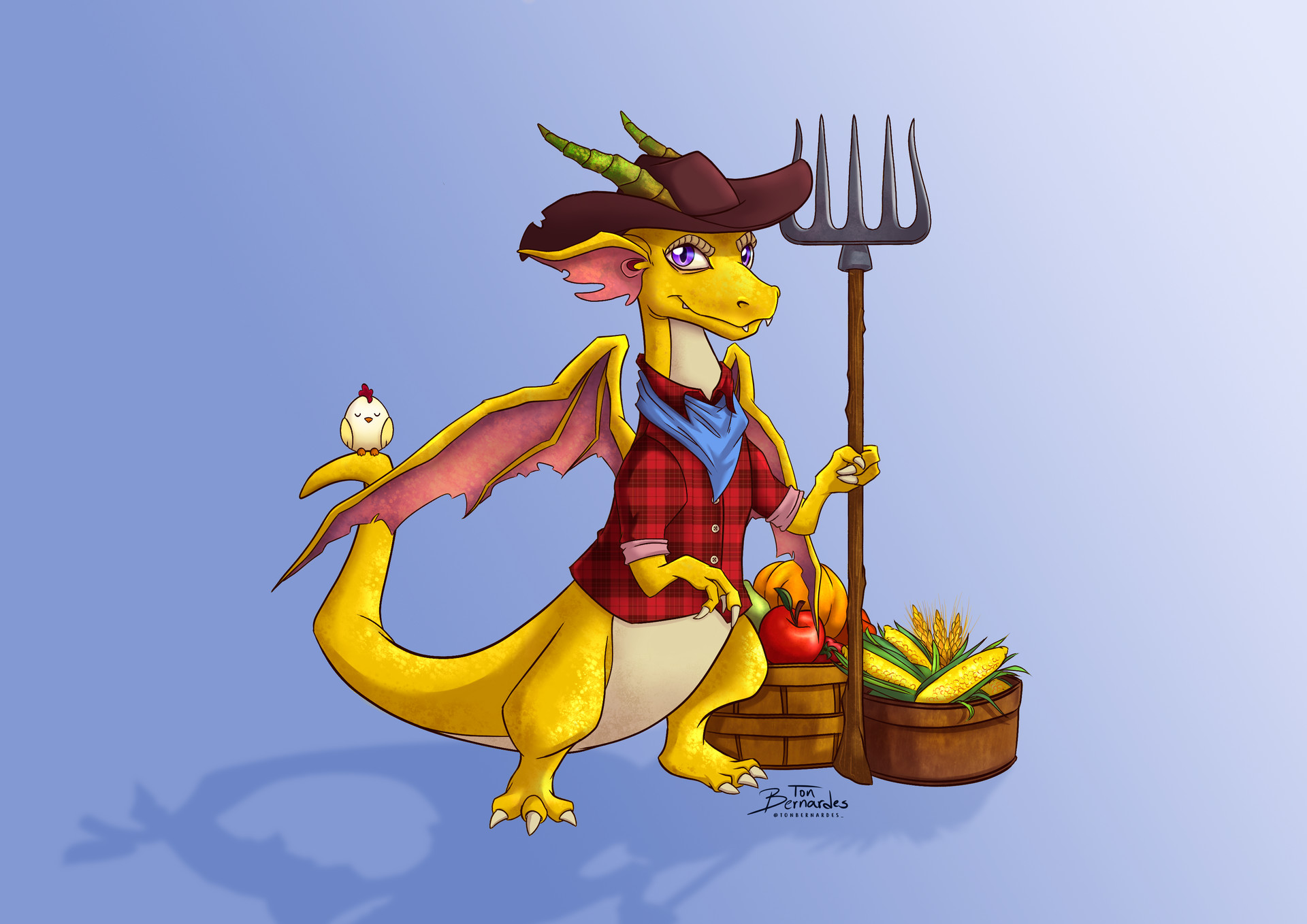 ArtStation - Farm Dragon