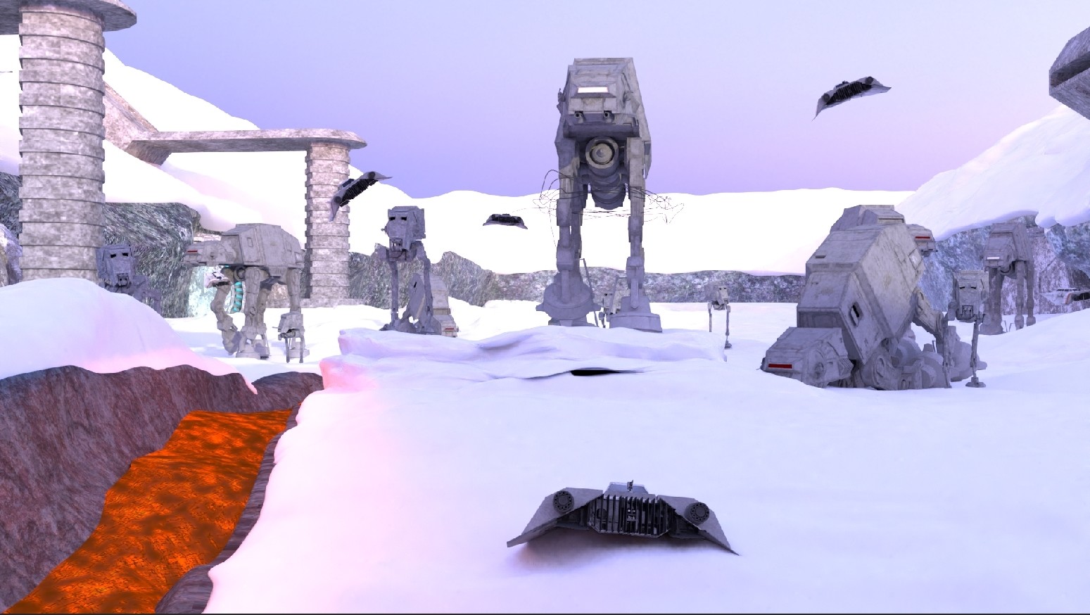 ArtStation - Attack on Hoth 2