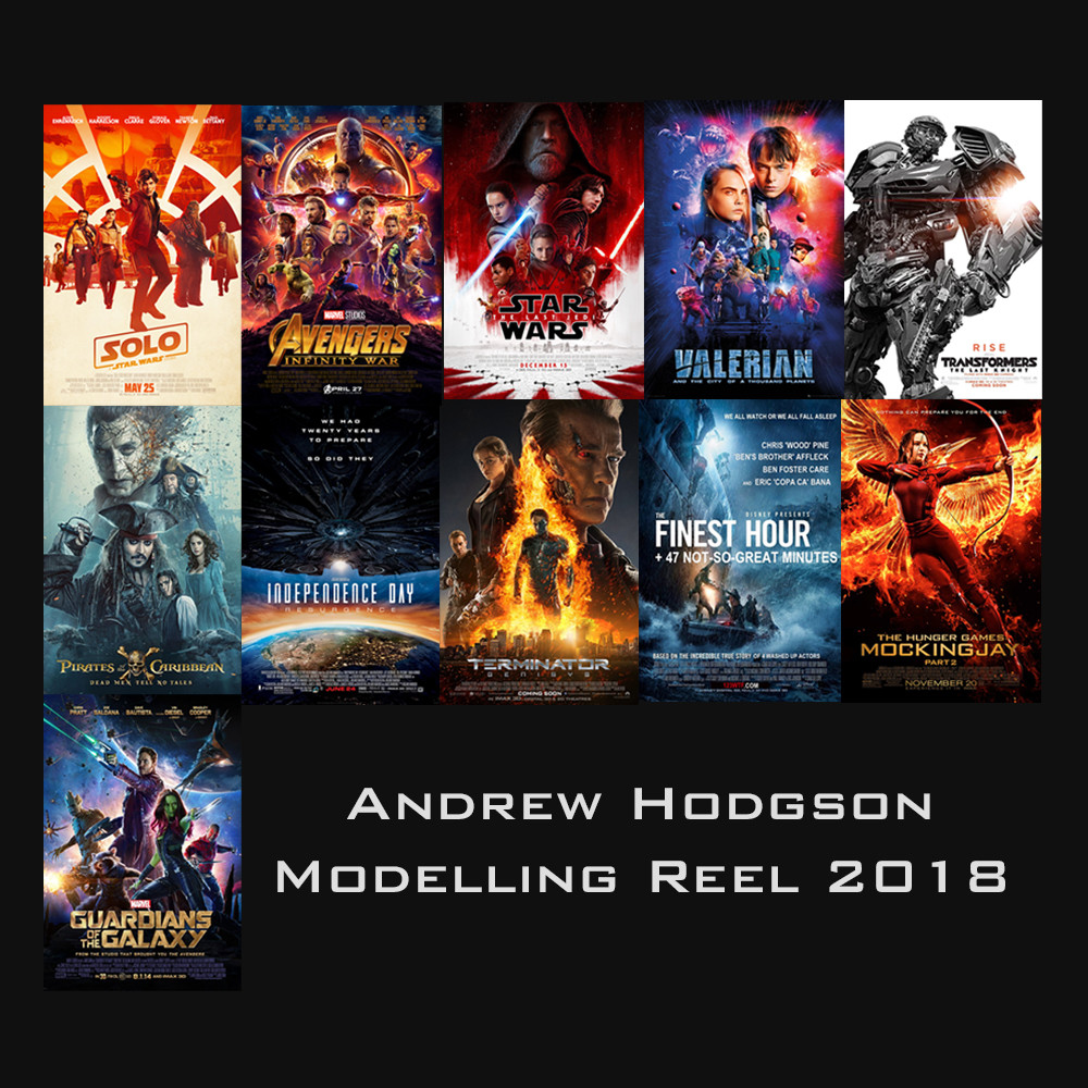 Andrew Hodgson - Modelling Reel 2018