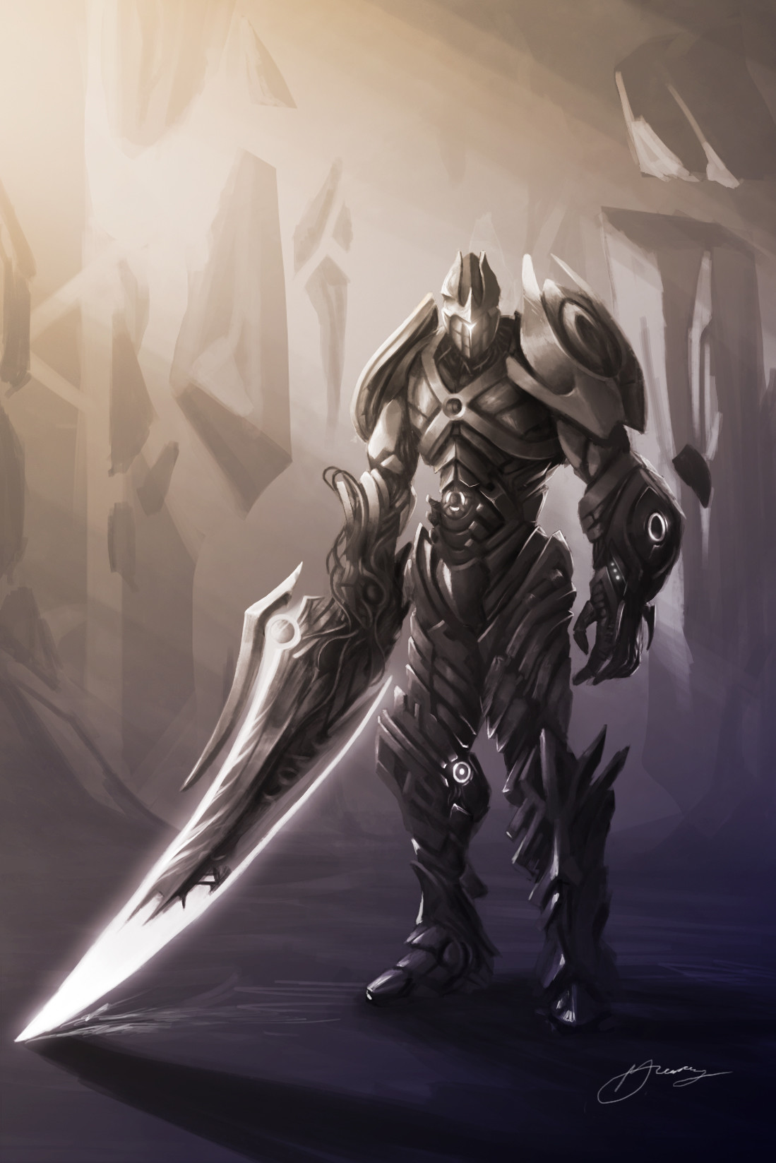 ArtStation - Swordbot