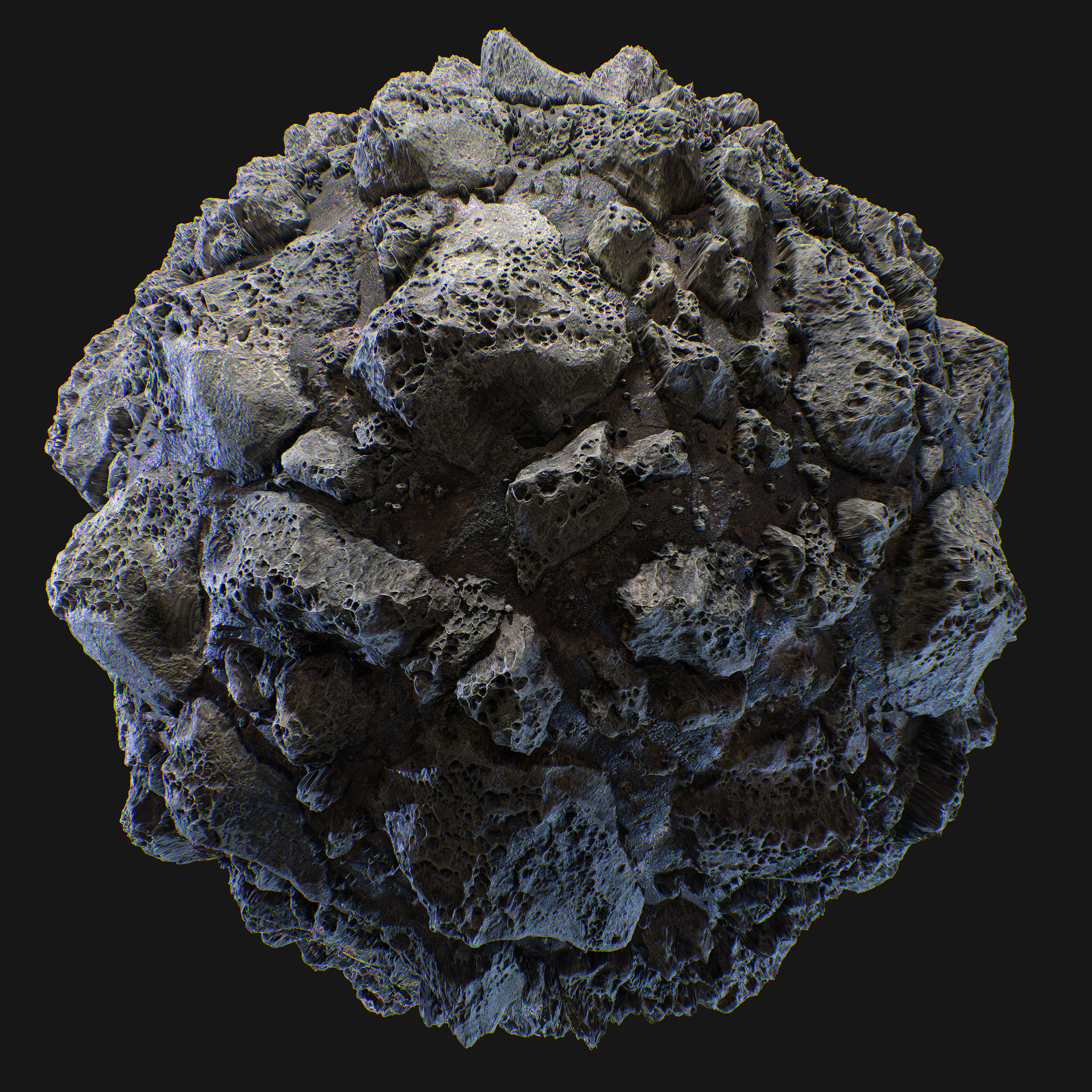 ArtStation - Volcanic Rock Debris