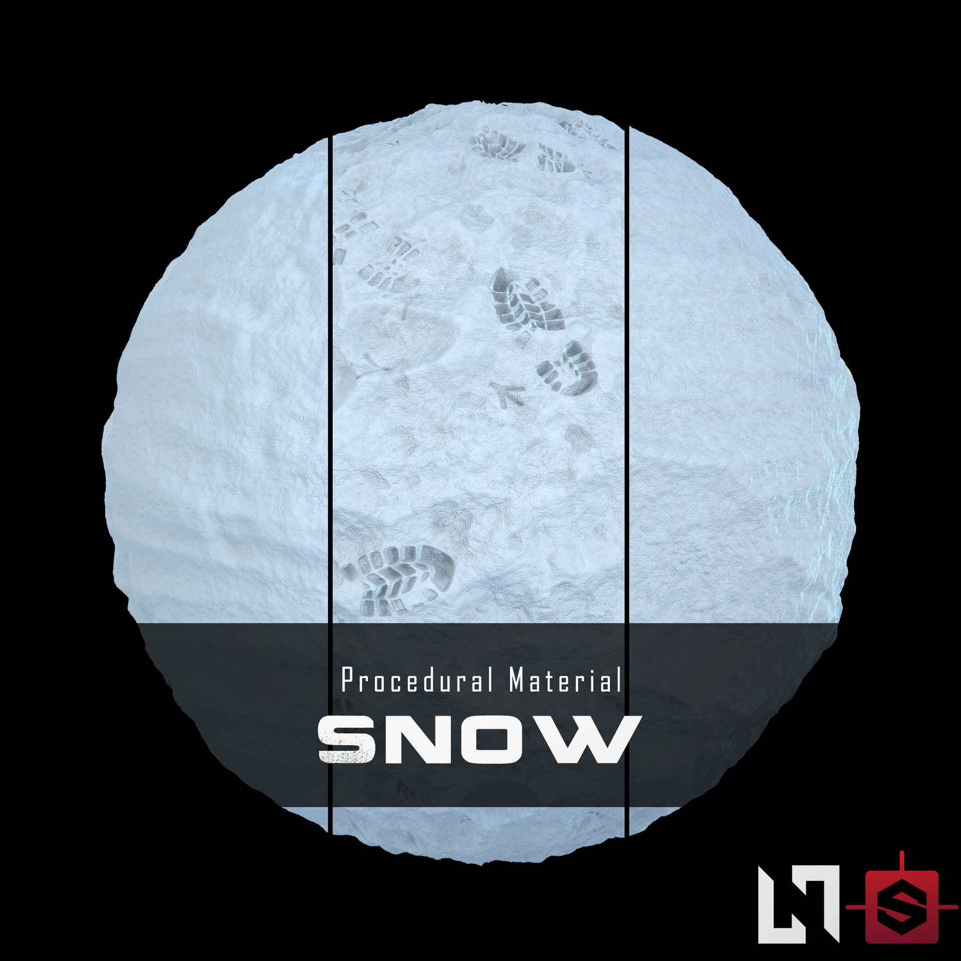 ArtStation - Procedural Material: Snow