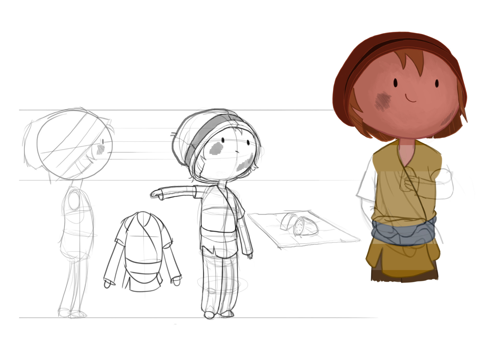 ArtStation - Character design for animation