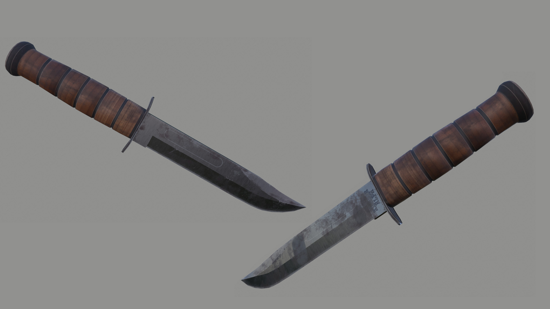 ArtStation - Ka-Bar Combat Knife