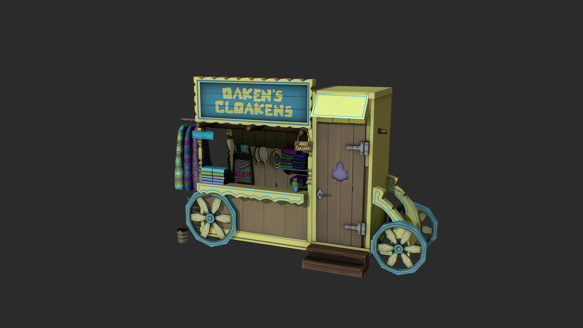 ArtStation - Oaken's Cloakens - Disney Realms