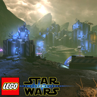 ArtStation - LEGO Star Wars The Force Awakens - Rathtar Planet - 2016 ...